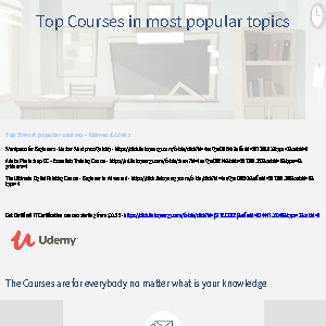 Udemy Courses