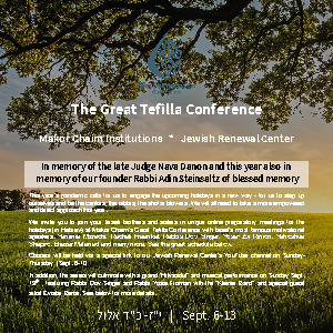THE GREAT TEFILLA CONFERENCE